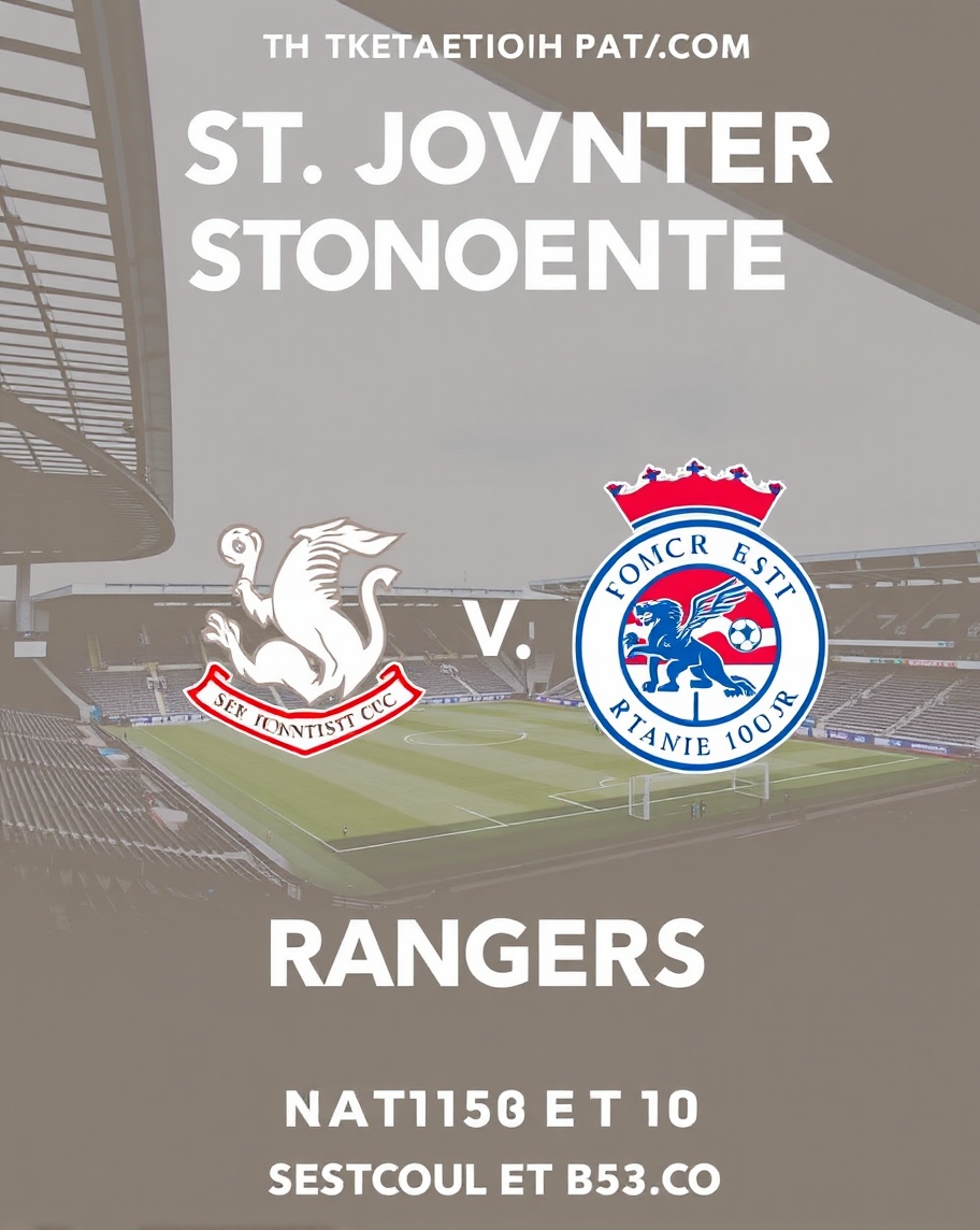 St. Johnstone vs Rangers Tickets St. Johnstone vs Rangers Tickets